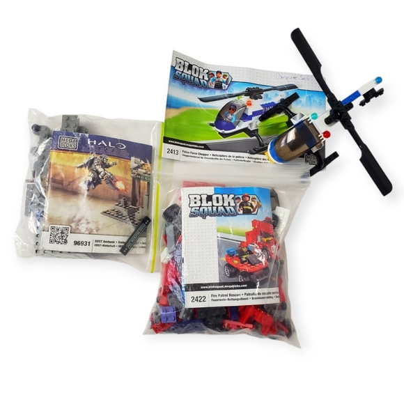 Mega Bloks | Toys | Mega Construx Bloks Bulk Lot Halo Blok Squad Complete Set Incomplete ...